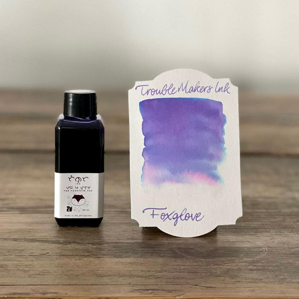 Troublemaker Foxglove Ink - 60 ml - Galen Leather
