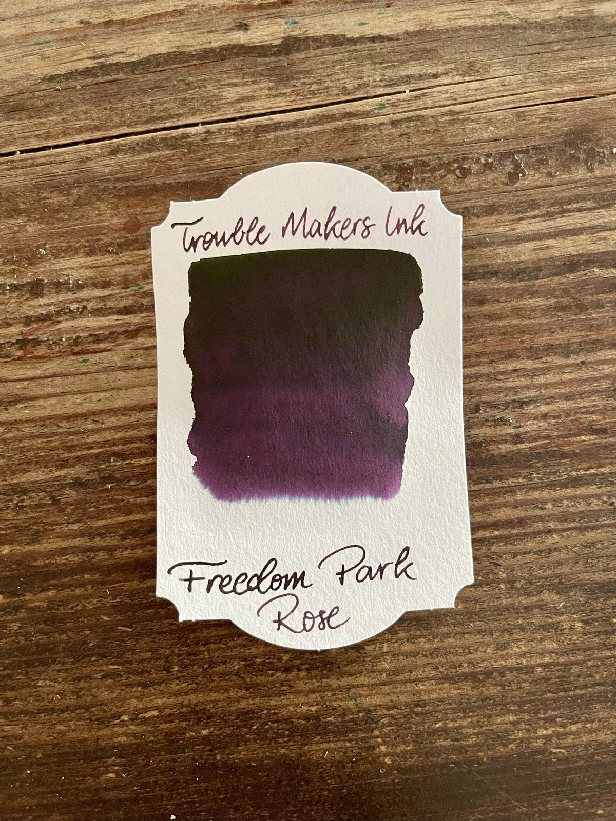 Troublemaker Freedom Park Rose Ink - 60 ml - Galen Leather
