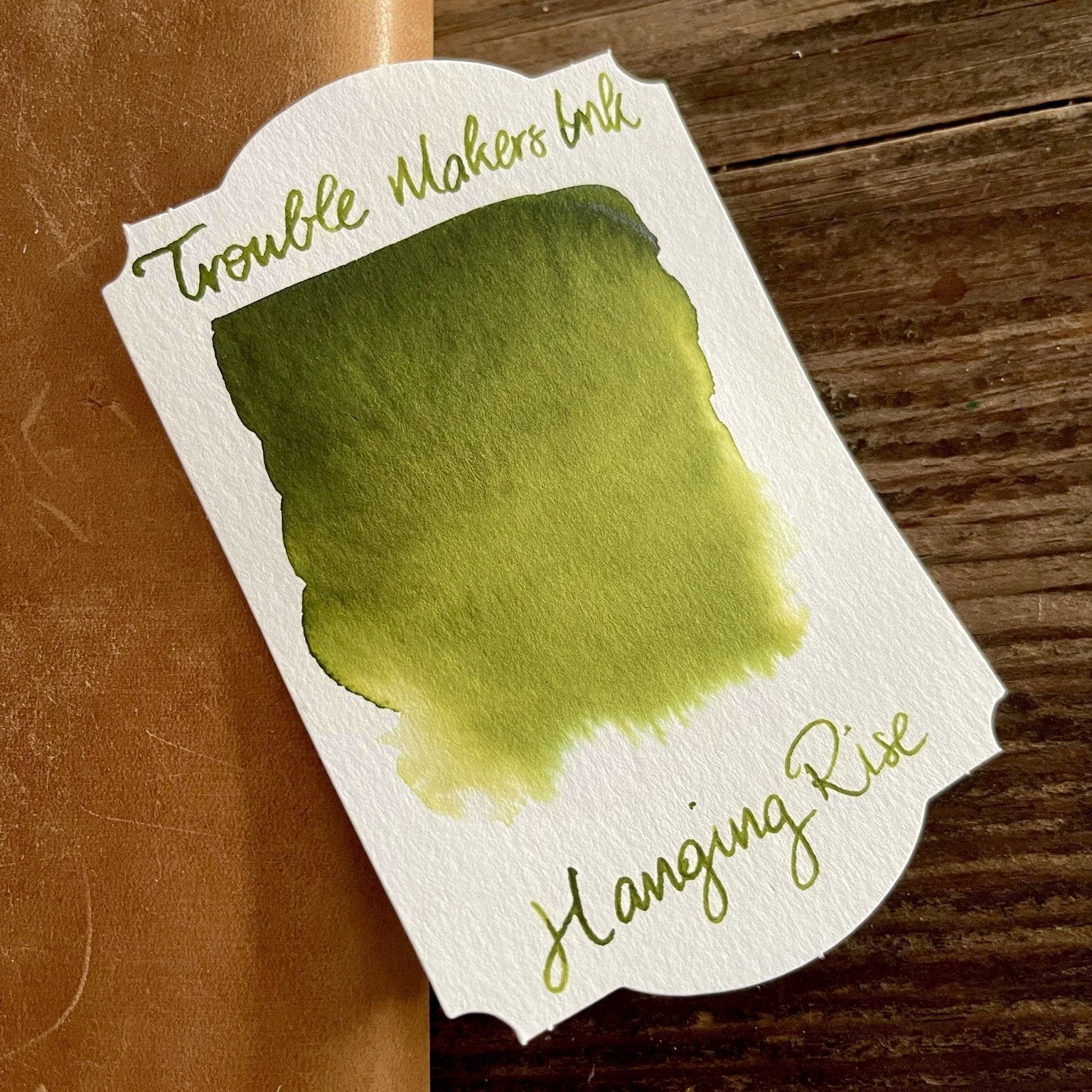 Troublemaker Fountain Pen Inks - Galen Leather