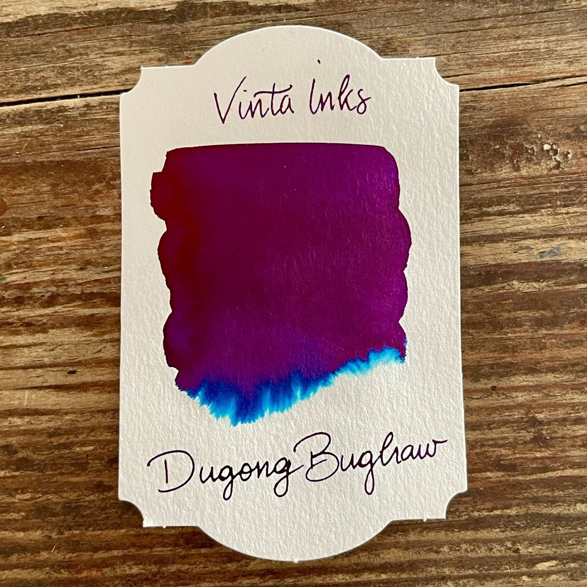 Vinta Blue Blood Dugong Bughaw 1521 Ink - Galen Leather