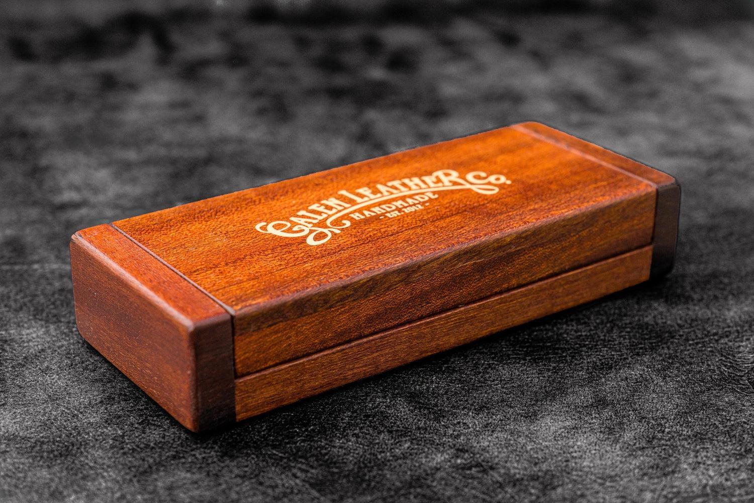 Wooden Pen Case - 100% Handcrafted in Turkey - Galen Leather